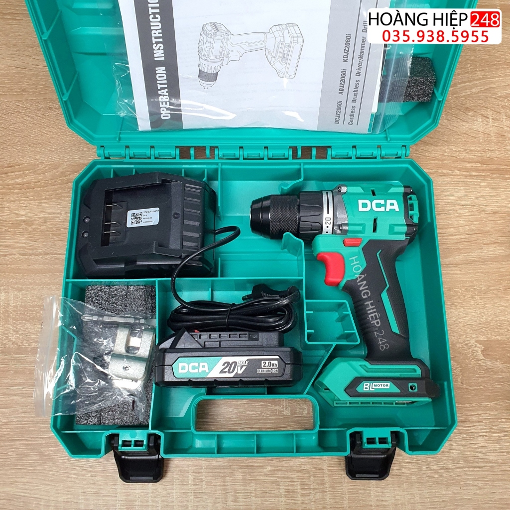 Máy khoan dùng pin 20V DCA ADJZ2060iADM (3 chức năng ADJZ2060i ...