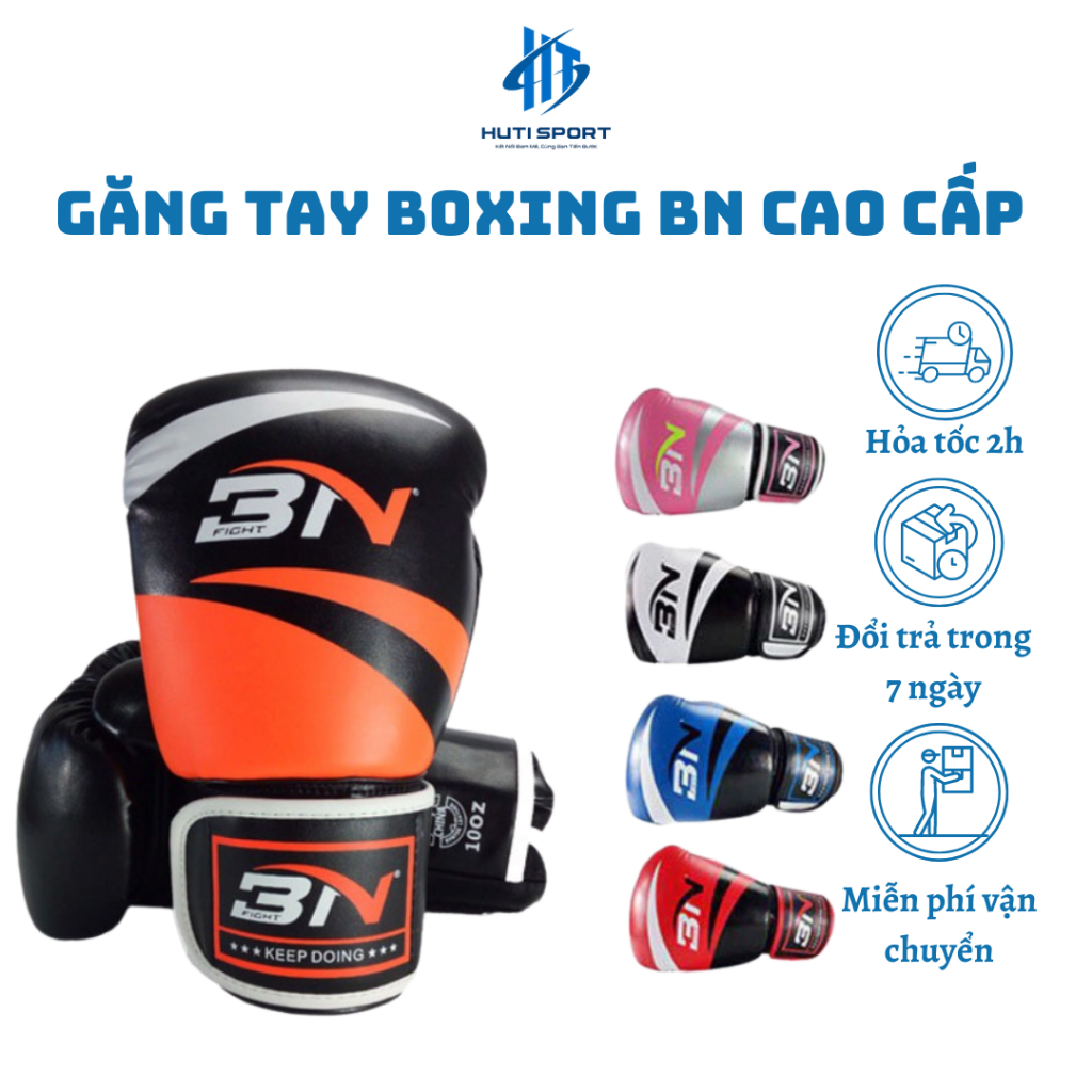 Găng Tay Boxing, Bao Tay Đấm Bốc Quyền Anh MMA BN Cao Cấp Đủ Màu Đủ ...