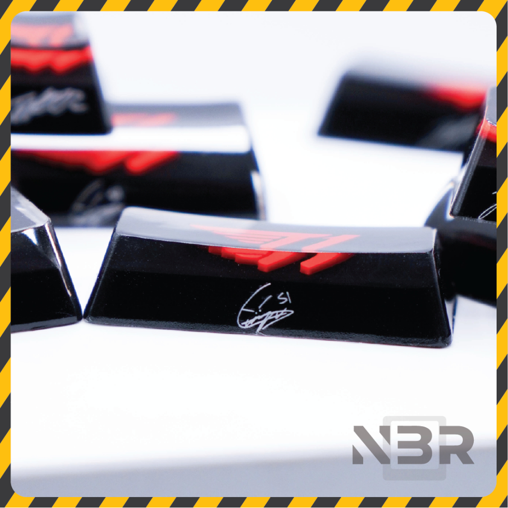 Keycap Logo T1 LOL Kèm chữ Ký Faker trang trí bàn phím cơ | Shopee Việt Nam