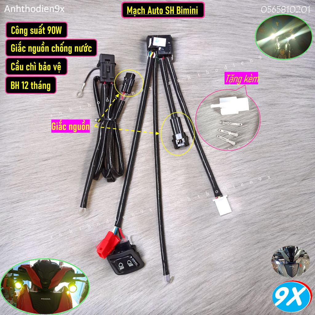 (v1 2024) Mạch Auto Passing SH Thông Minh Gắn CX80, L4x /Bimini / Biled ...