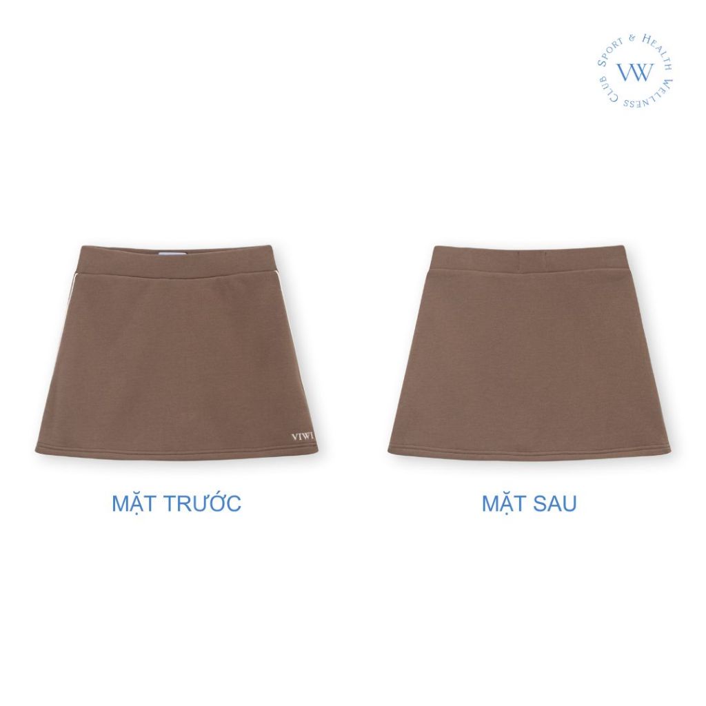 [SSSTUTTER x VIWI] Chân váy ngắn nữ nỉ có lót thể thao VW TENNIS SKIRT ...