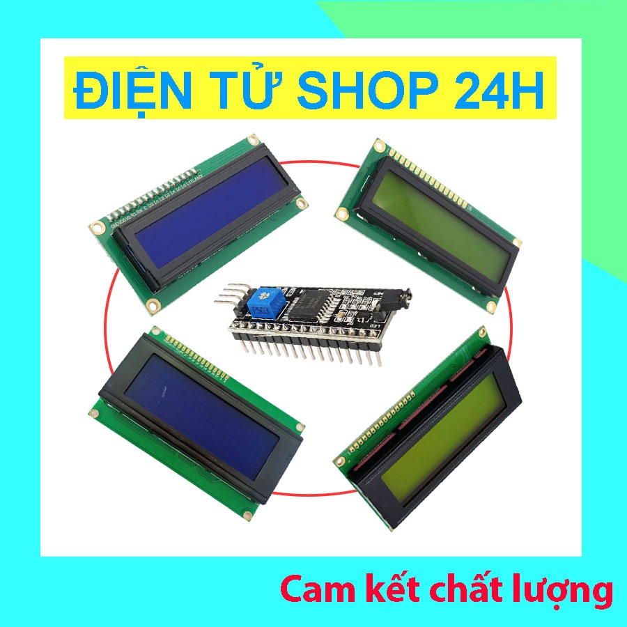 Màn hình LCD 1602 / 2004 - màn hinh lcd i2c - màn hinh lcd1602 - màn ...