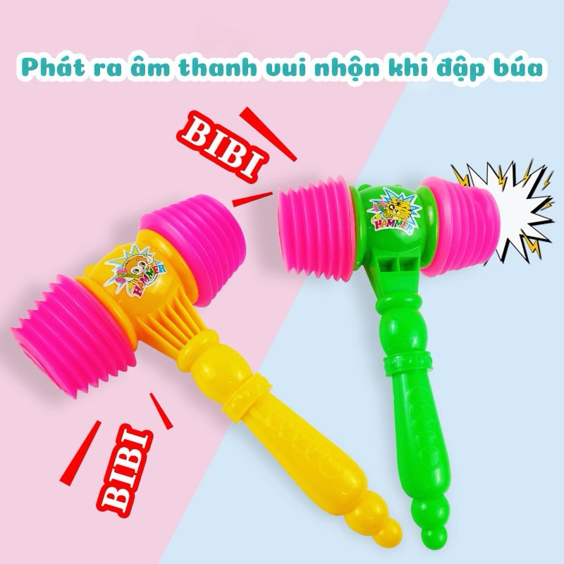 Búa Đồ Chơi Trẻ Em, Búa Gõ Hơi 2 Đầu Giáo Cụ Dạy Học Cho Bé. | Shopee ...