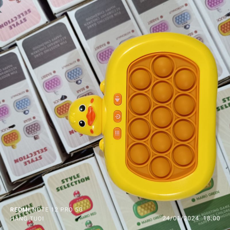[TẶNG PIN] Máy pop it điện tử 13 phím 999 level - máy choi game popit 13 nút -máy pop pit ...