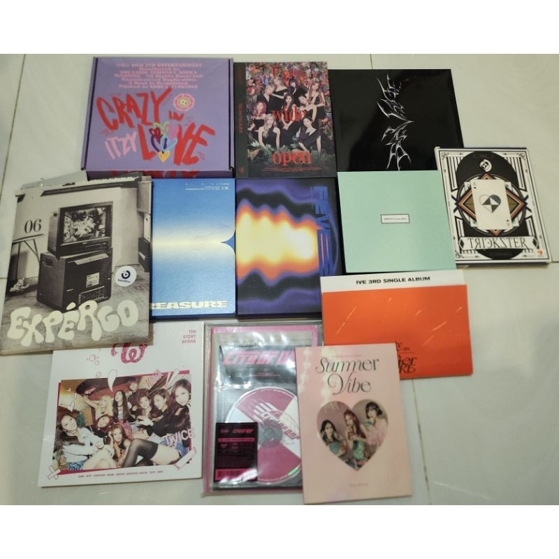 Album kpop Official full đồ trừ card | Shopee Việt Nam