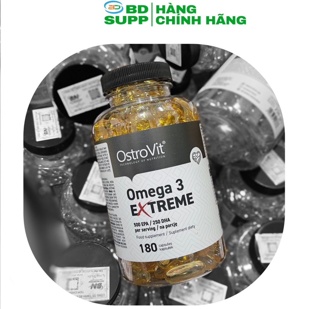 [CHÍNH HÃNG] Ostrovit Omega 3 Extreme, Dầu Cá Hàm Lượng Cao 500mg EPA ...