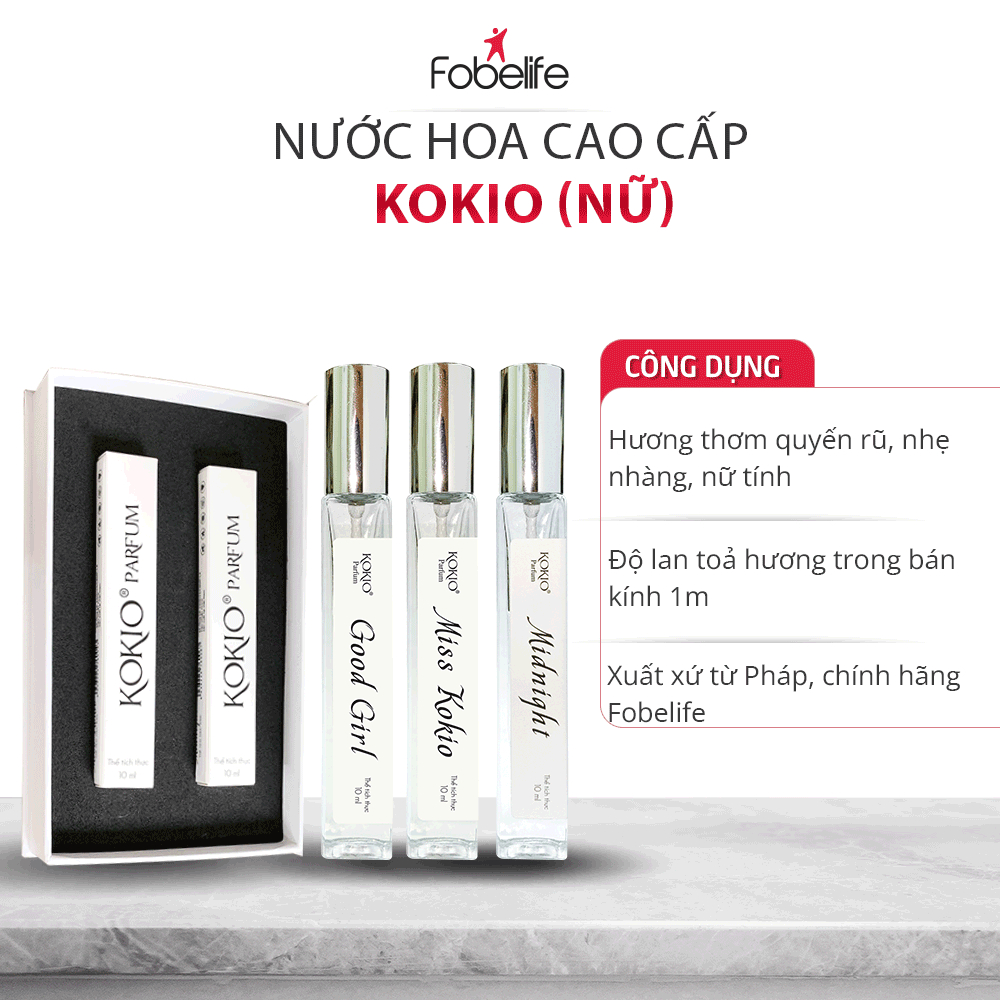 Nước Hoa Nữ Cao Cấp Kokio Fobe Xuất Xứ Từ Pháp, Lưu Hương Đến 12 Tiếng ...