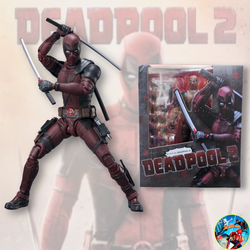 [HÀNG SẴN-HỎA TỐC] Mô Hình Nhân Vật Marvel KO Deadpool 2 SHF X-men ...