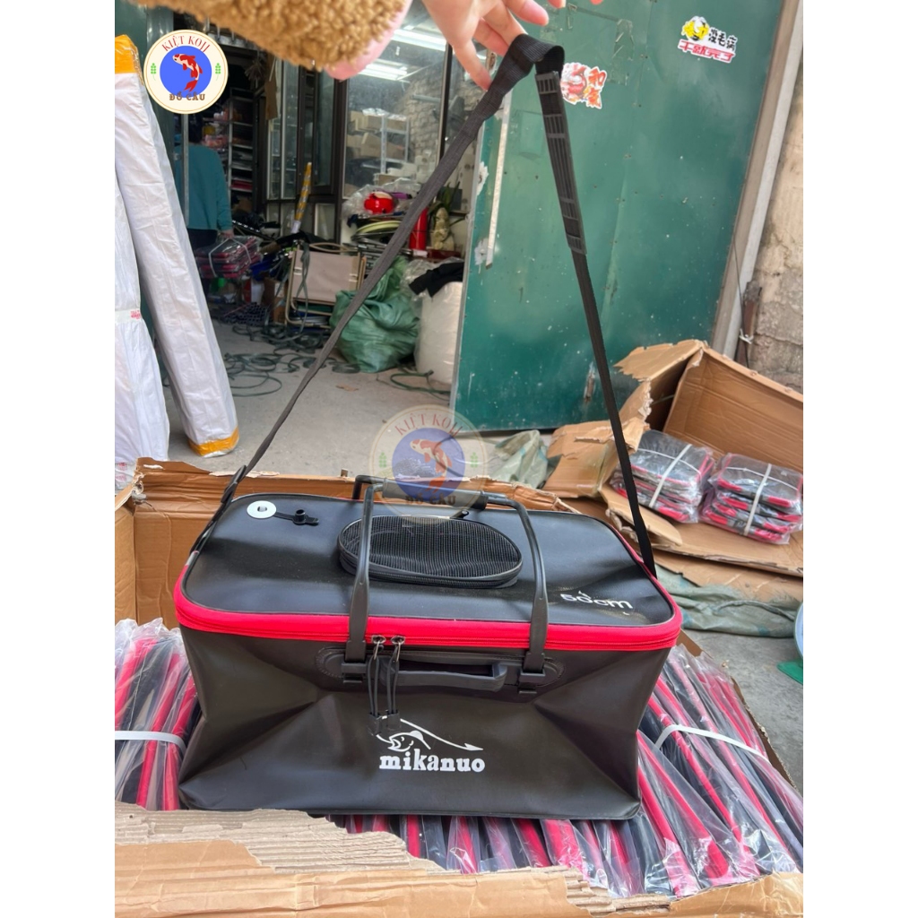 Thùng Cao Su Mikanuo - có quai xách và quai đeo | Shopee Việt Nam