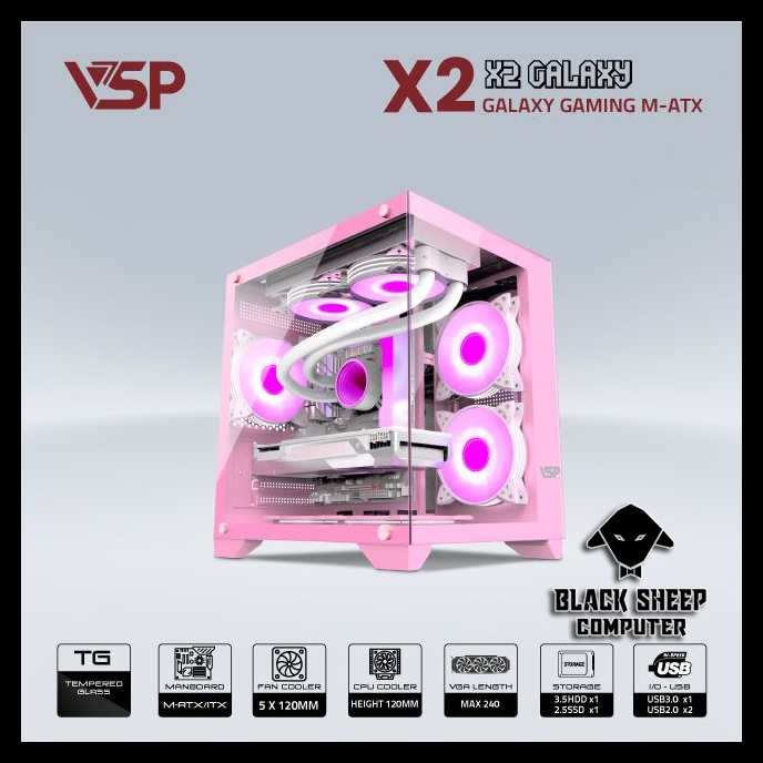 Vỏ Case VSP X2 GALAXY PINK (HỒNG) | Shopee Việt Nam