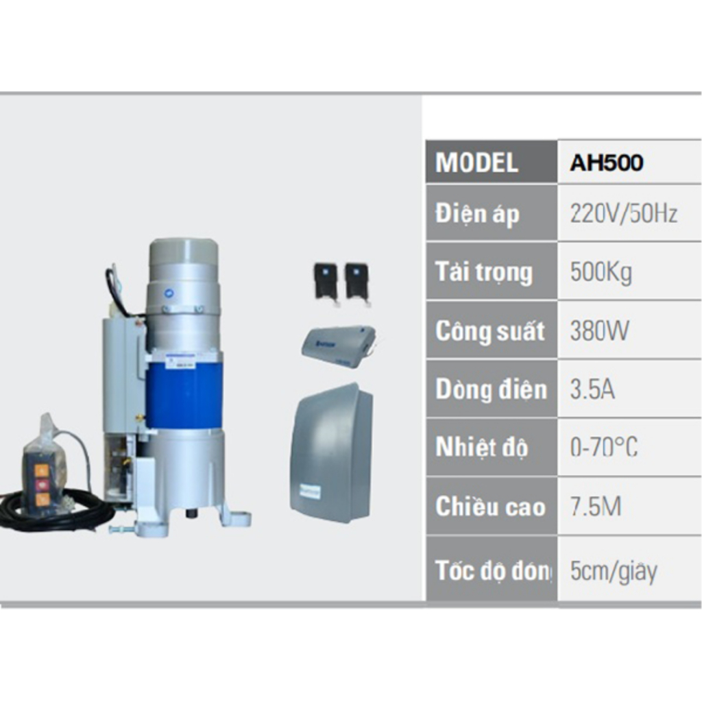 Motor cửa cuốn AH500 | Shopee Việt Nam