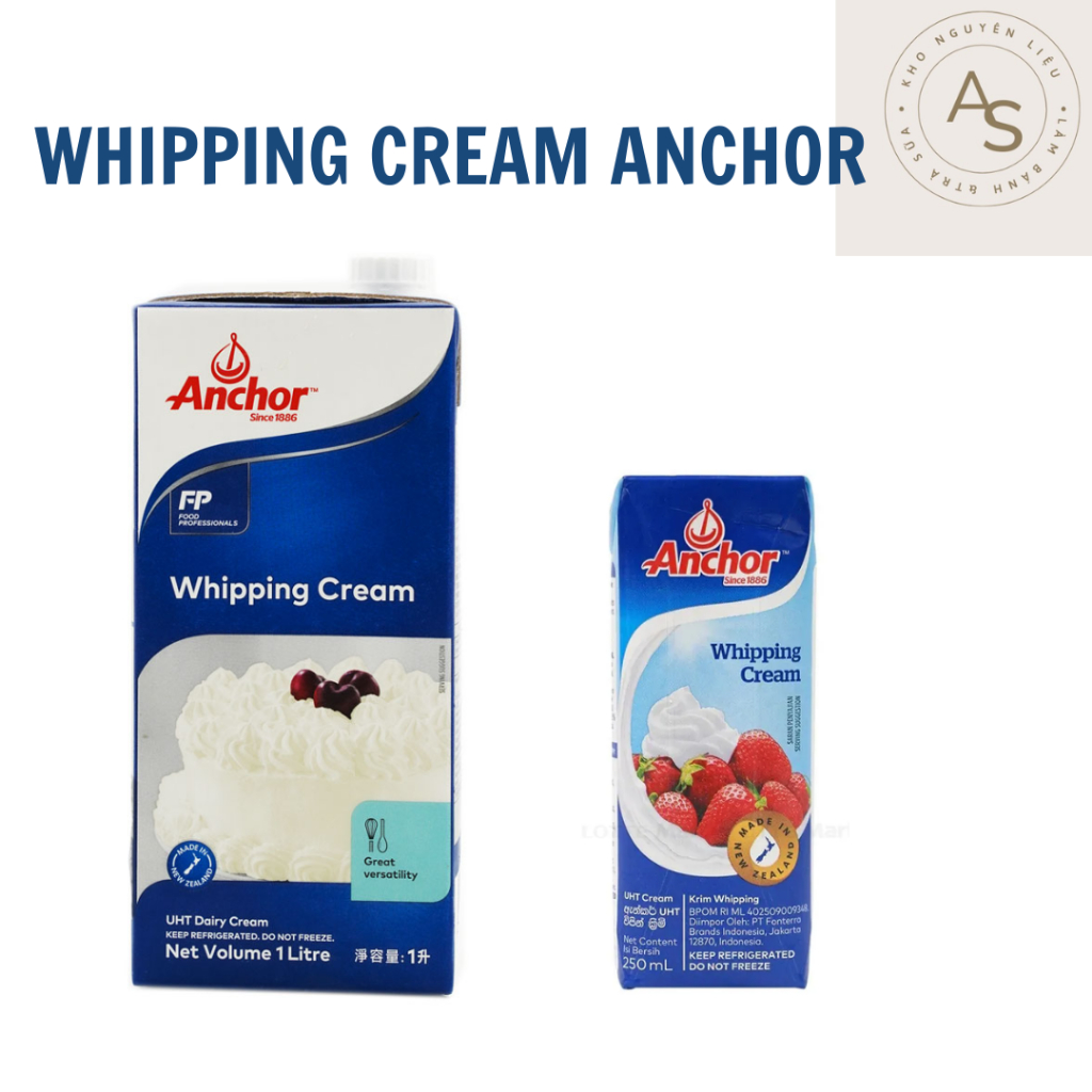 KEM WHIPPING CREAM ANCHOR | Shopee Việt Nam