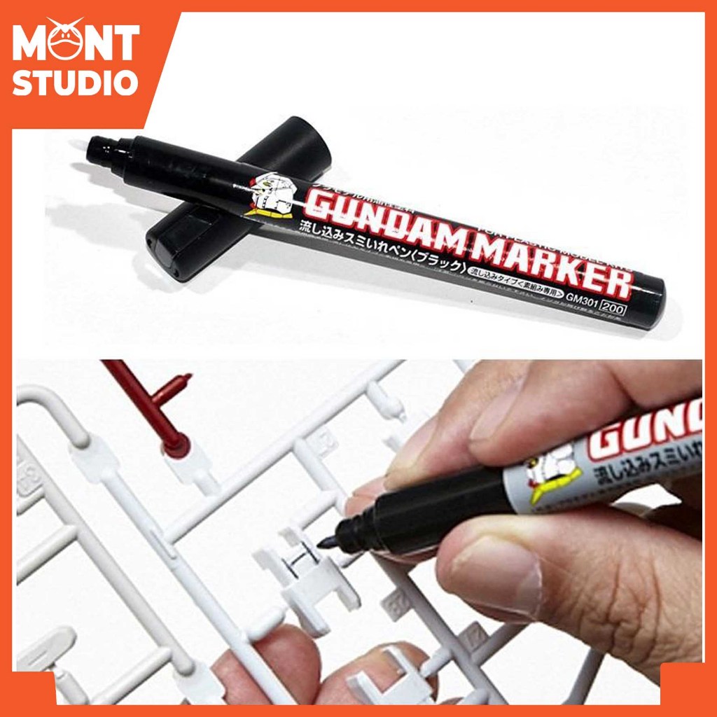 Bút kẻ line Mr. Hobby Gundam Marker GM301 - kẻ chảy | Shopee Việt Nam