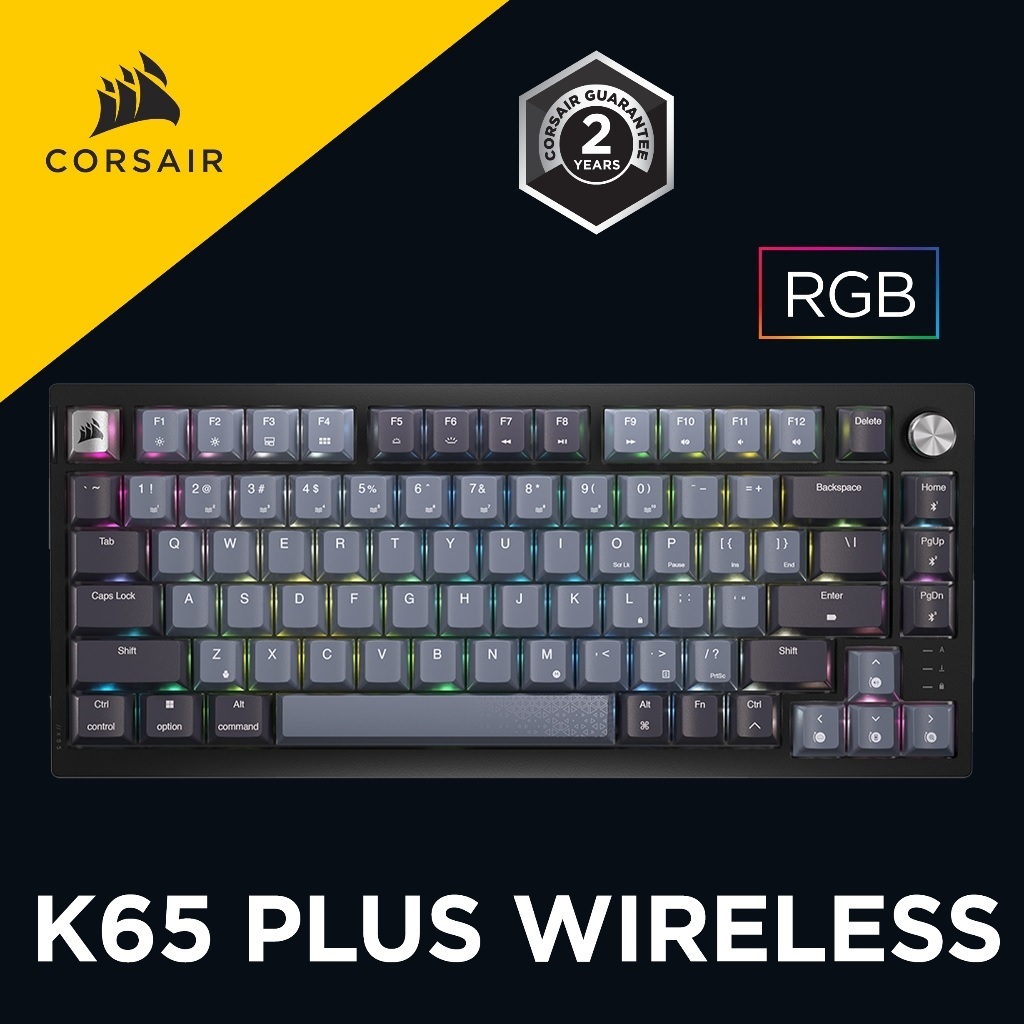 Bàn phím Corsair K65 Plus Wireless - 75% RGB Mechanical Keyboard_Mới ...