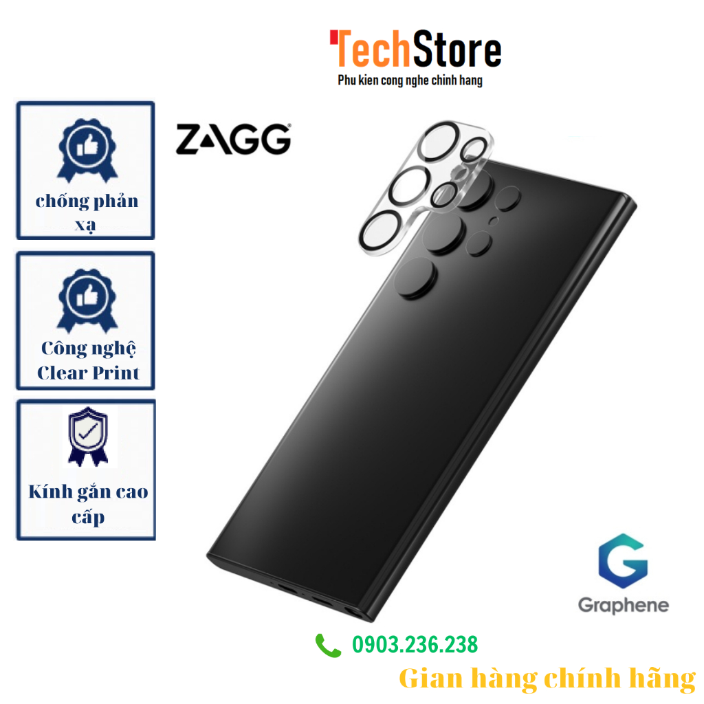 Bảo vệ camera ZAGG cho SAMSUNG GALAXY S24 ULTRA/ S24 PLUS/ S24 [ PHÂN PHÓI CHÍNH HÃNG ] | Shopee ...