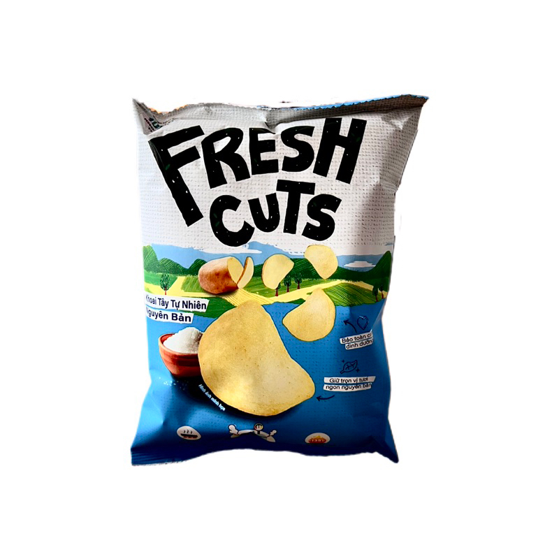 Snack Khoai Tây Oishi FRESH CUTS 30gr - 100% Khoai Tây Tươi - Hàng ...