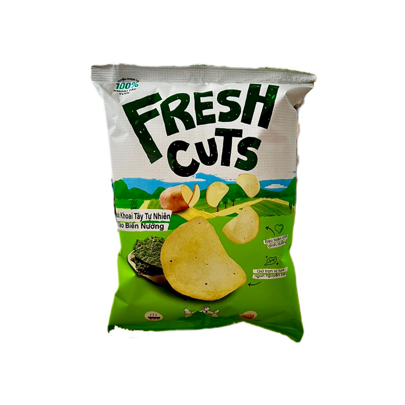 Snack Khoai Tây Oishi FRESH CUTS 30gr - 100% Khoai Tây Tươi - Hàng ...
