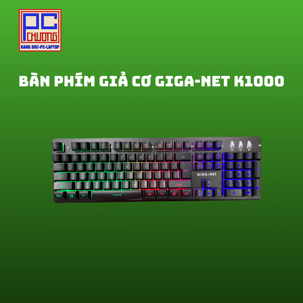 Bàn phím giả cơ Giga-Net K1000 | Shopee Việt Nam