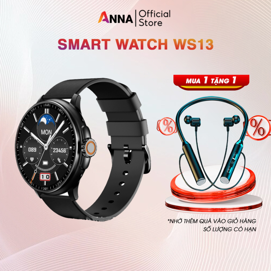 Đồng hồ thông minh smart watch WS13 nghe gọi bluetooth, đồng hồ điện tử ...