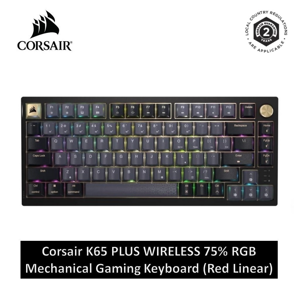 [New, Original] Bàn phím Corsair K65 Plus Wireless (75%, Hot-Swappable ...