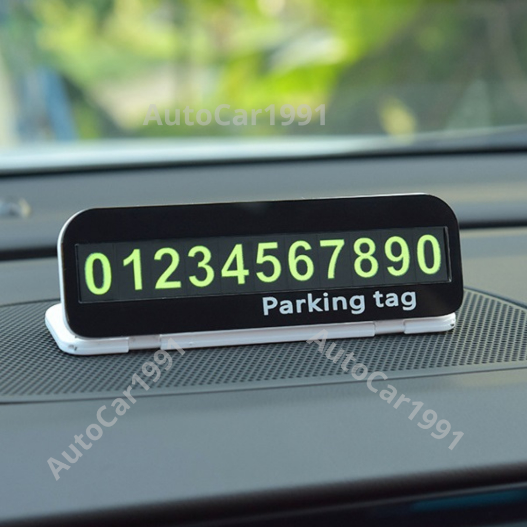 Thẻ Ghi Số Điện Thoại Ô Tô Xe Hơi Gắn Taplo Tiện Dụng Cao Cấp Dạng Gấp Gọn Tiện Lợi ,Để Được ...