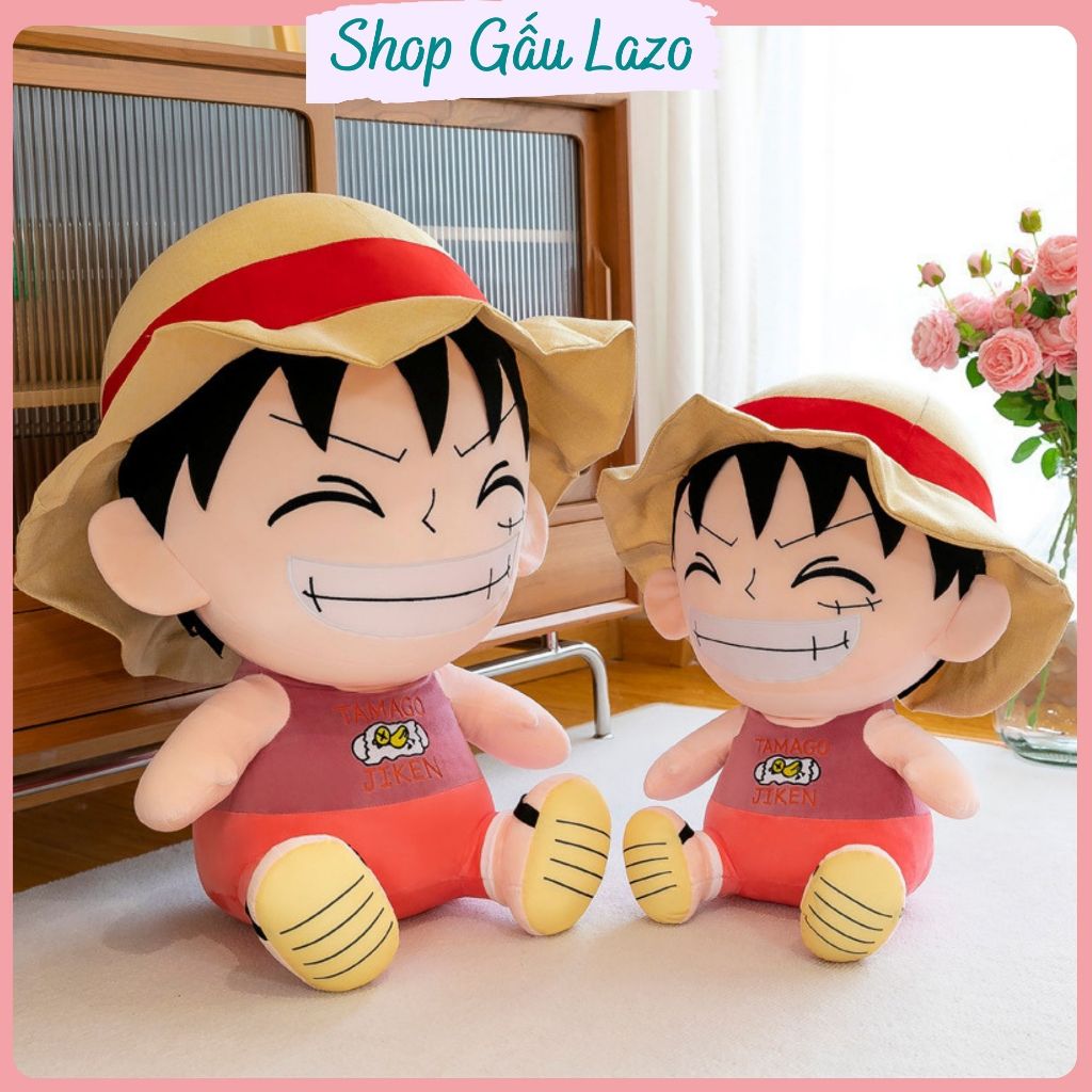 Thú Nhồi Bông Hình Luffy Đáng Yêu,Gấu Bông Hình Luffy Trong One Piece ...