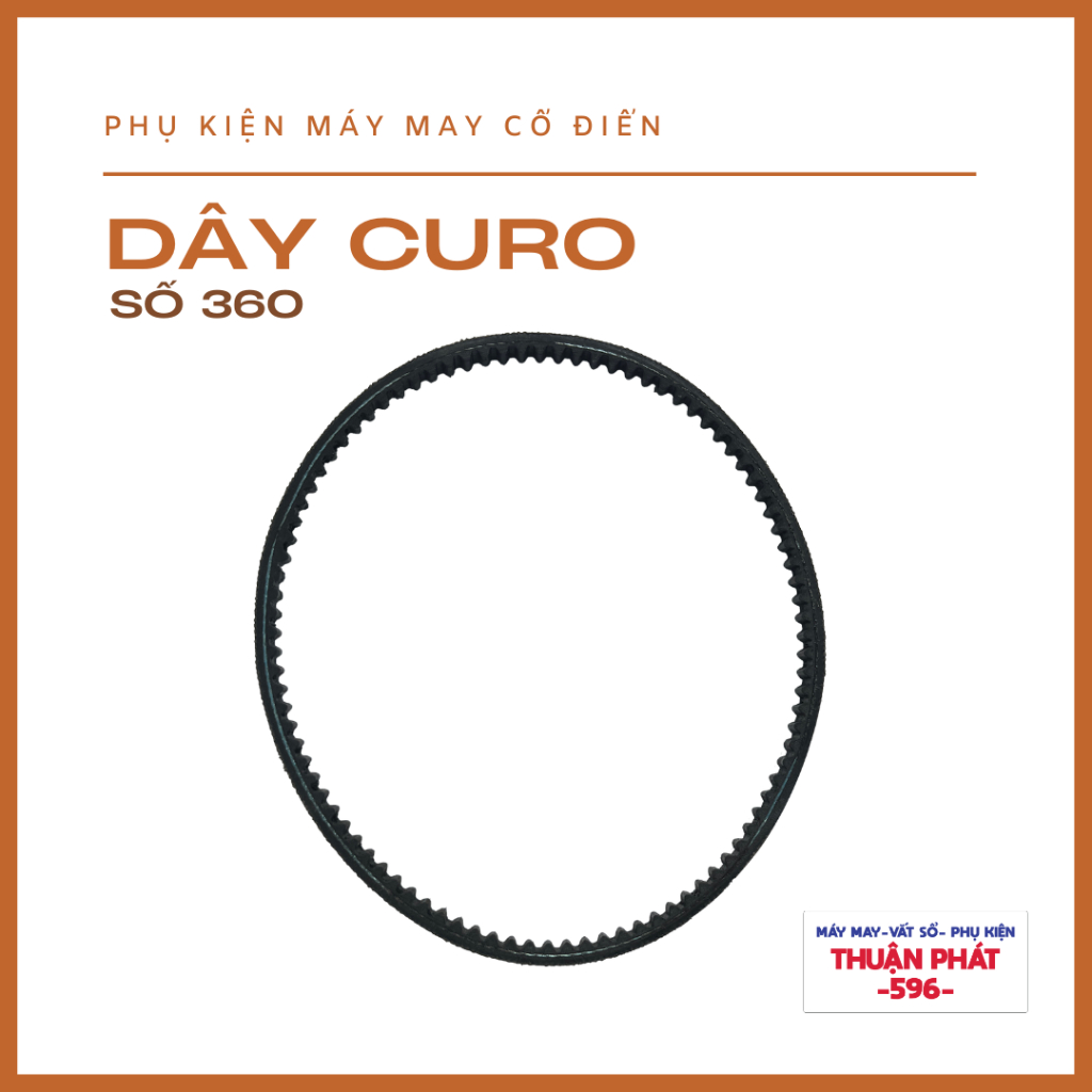DÂY CUR số 360, 350 dành cho Máy May Cổ Điển | Shopee Việt Nam