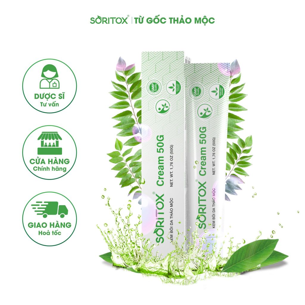 Kem bôi da thảo mộc dành cho da Bong tróc, Mẩn đỏ, Ngứa rát an toàn ...