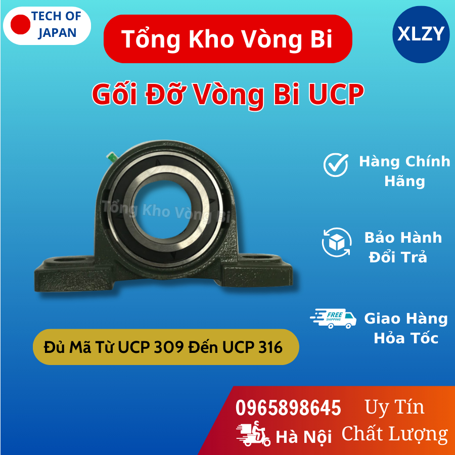 Gối đỡ vòng bi UCP 207 UCP 208 UCP 209 UCP 210 UCP 211 UCP 212 UCP 213 ...