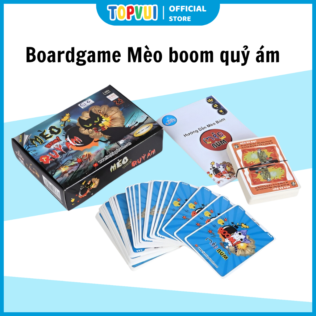 Board game Mèo nổ LIÊN HIỆP THÀNH, Mèo nổ Exploding Kittens, Trò chơi ...