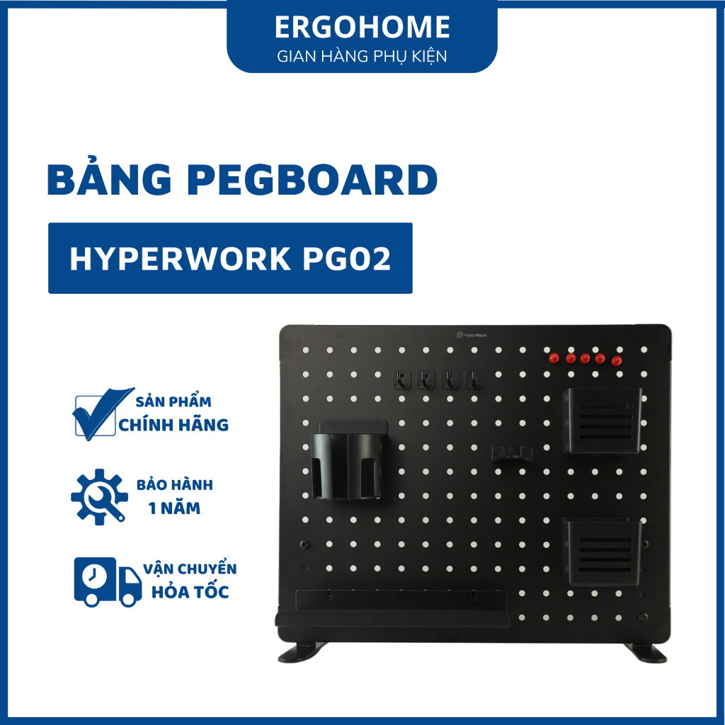 Bảng treo đồ Pegboard HyperWork Aster | PG02 | Shopee Việt Nam