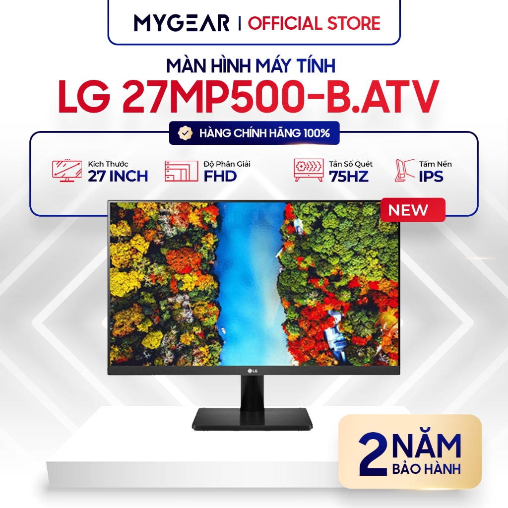 Màn hình máy tính LG 27MP500-B.ATV 27" FHD IPS 75Hz (HDMI) Chính Hãng ...