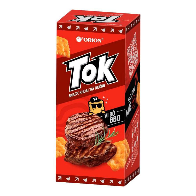 [DATE MỚI] Bánh Tok Orion vị bò BBQ hộp 146g (B1) | Shopee Việt Nam