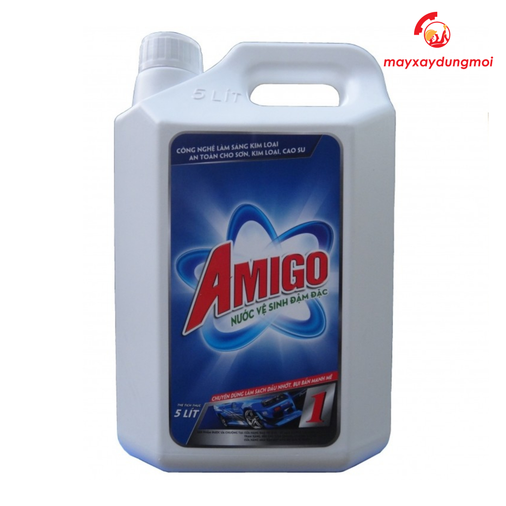 Dung dịch tẩy rửa đa năng Amigo loại can 5L | Shopee Việt Nam