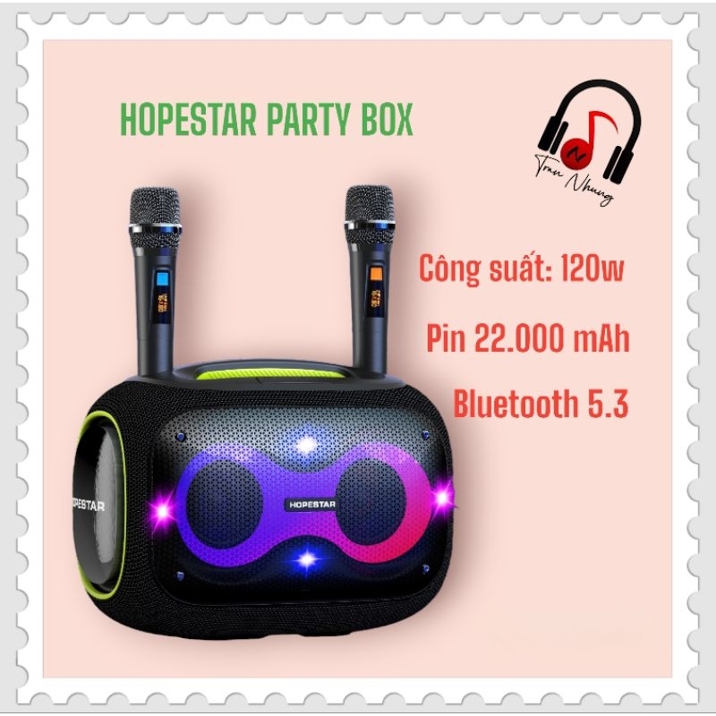 LOA BLUETOOTH HOPESTAR PARTY BOX - 120W | Shopee Việt Nam