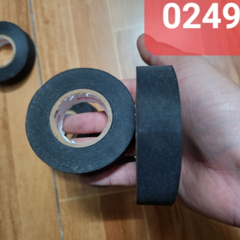 băng keo điện băng dính vải polyester chống cháy cách điện 2cm | Shopee Việt Nam