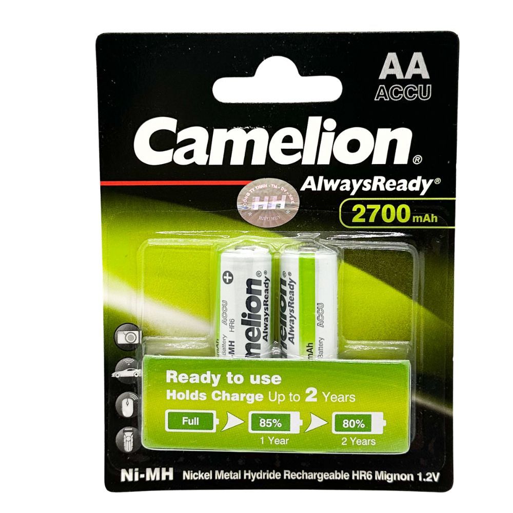 Pin Sạc AA , AAA Camelion 2700 mah , 2500 mah , 1100 mah - Chính Hãng ...