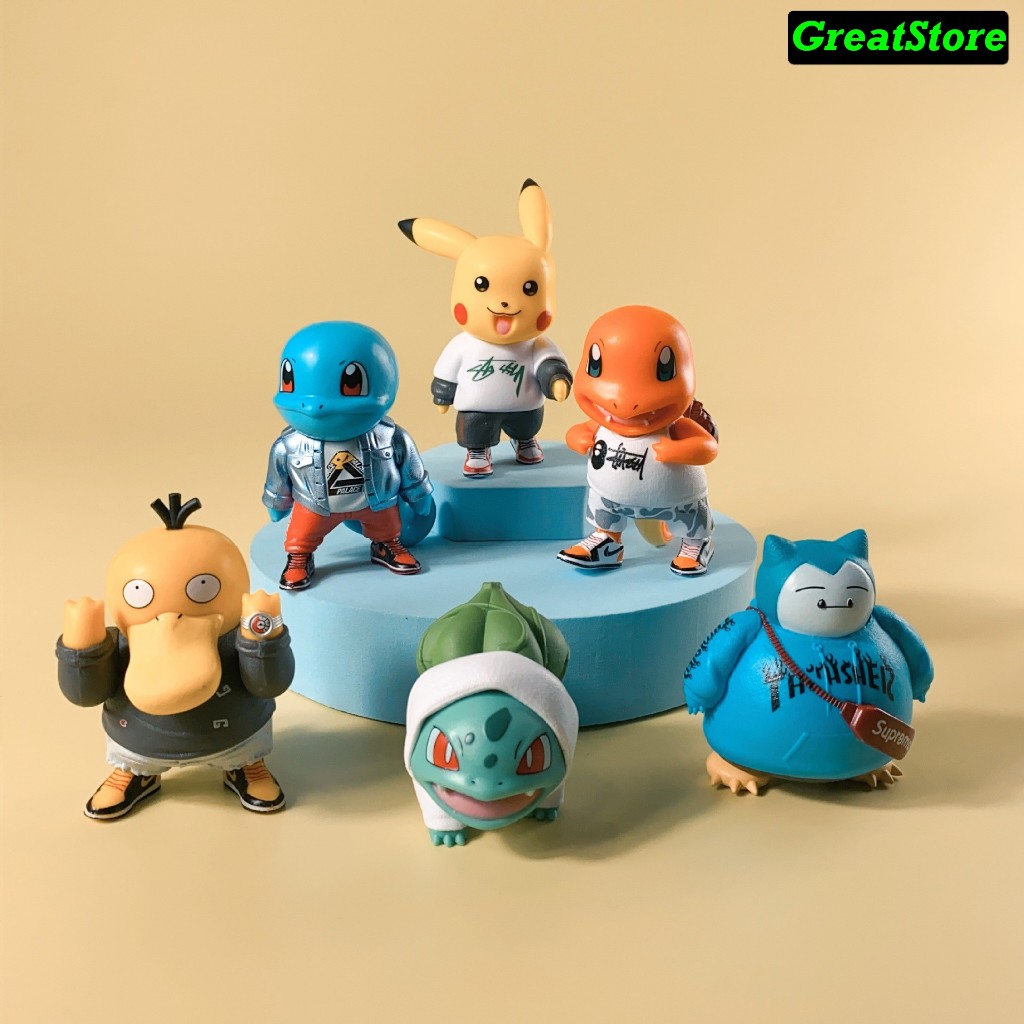 [ Sẵn ] Mô Hình Pokemon Dễ Thương Charizard Aerodactyl Venusaur Pikachu ...
