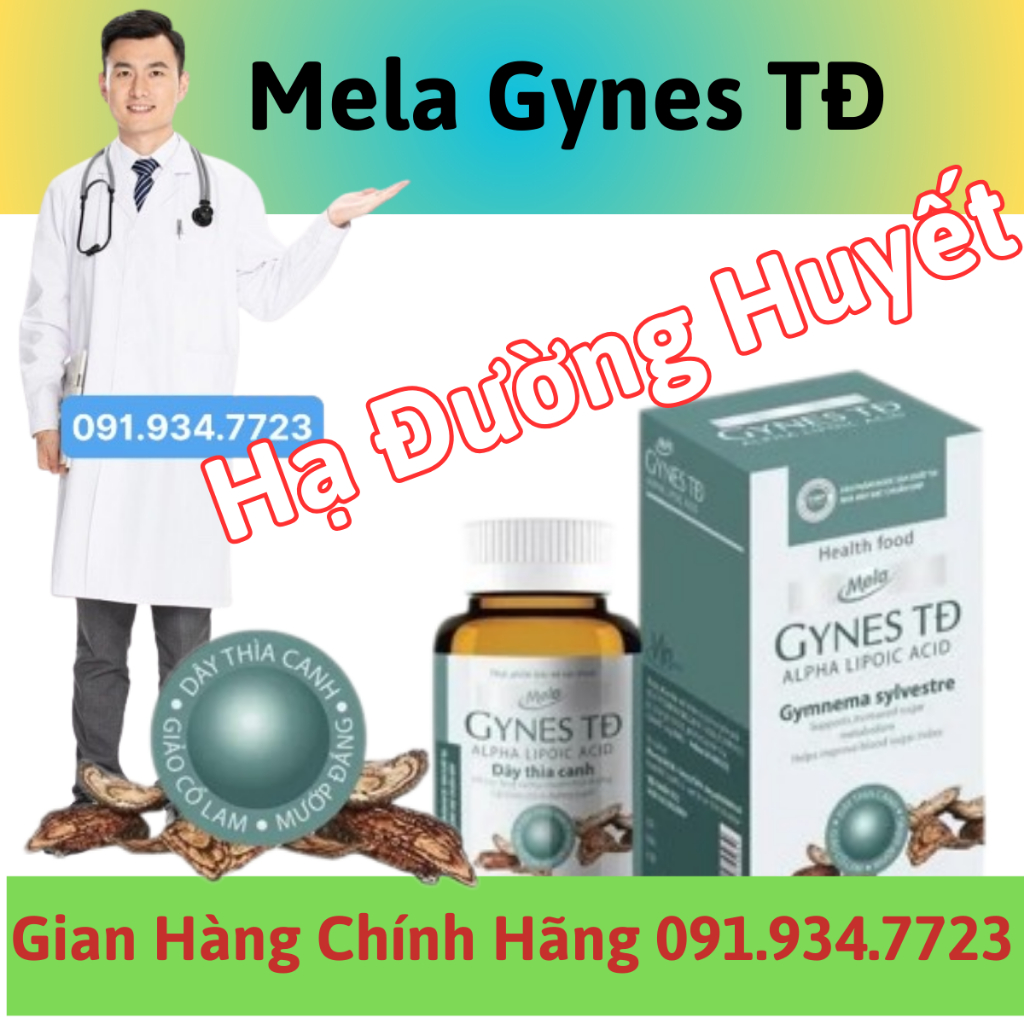Mela Gynes TĐ - Hỗ trợ người tiểu đường - tăng cường chuyển hóa đường ...