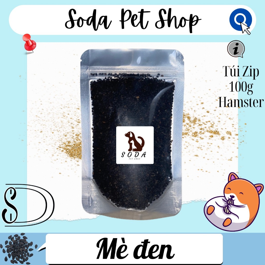 Mè Đen 100g Cho Hamster | Shopee Việt Nam