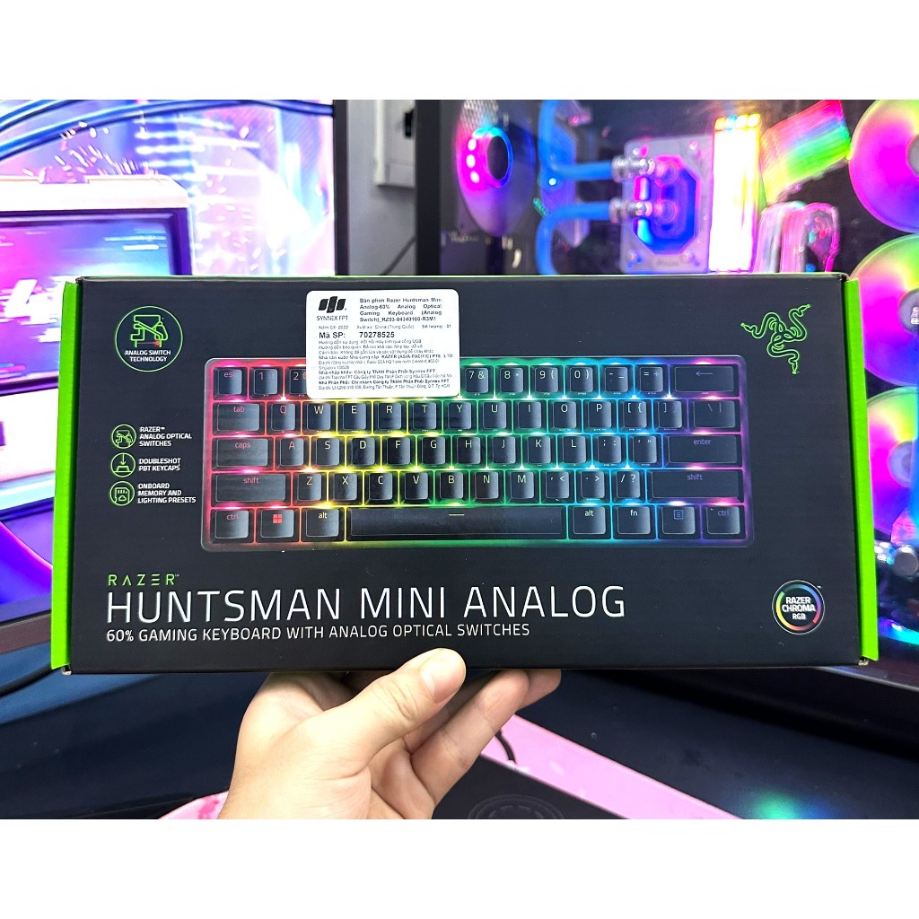 Bàn phím cơ Razer Huntsman Mini Analog Switch Rapid Trigger For Gaming ...