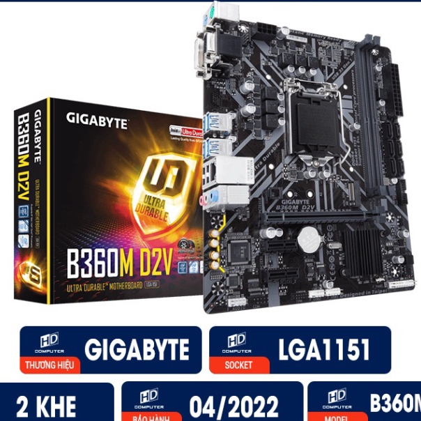 Giá Sốc Main B365, z370, z390 sk 1151 V2, Giga B365M-D2V, Giga B365 ...