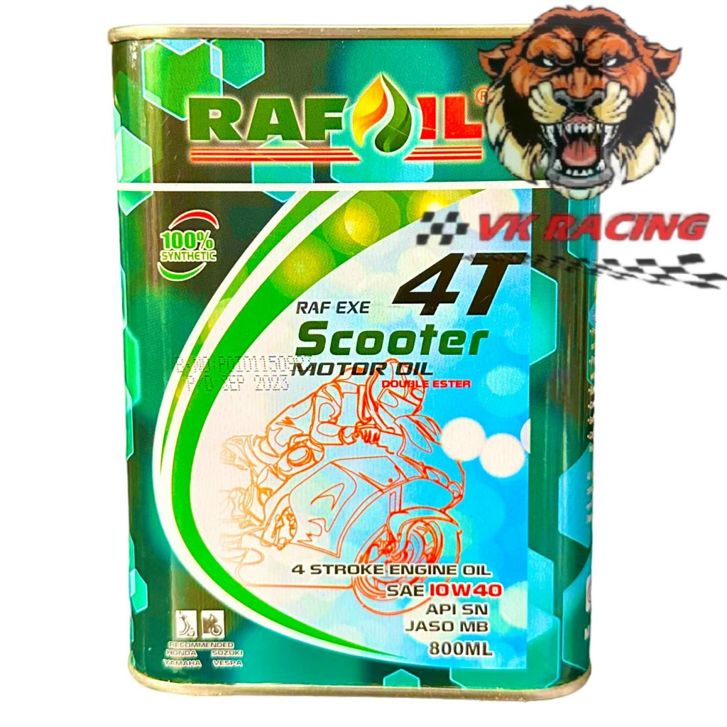 Nhớt Tổng Hợp Rafoil Scooter (lá) 0.8L 10w40 Chính Hãng - Xe Tay Ga ...