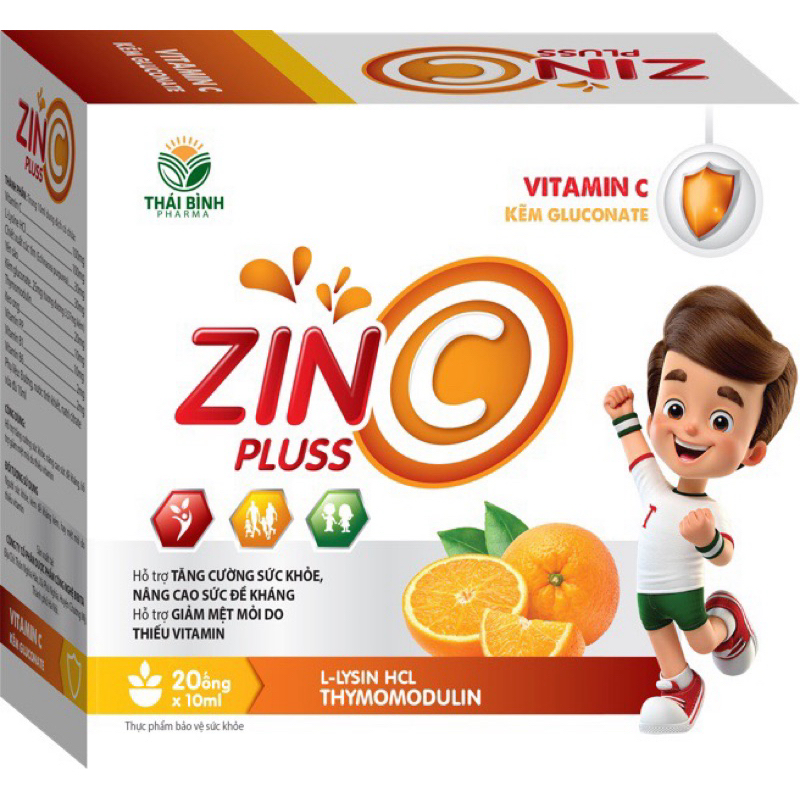 Siro Zinc - Bổ Sung Kẽm Gluconat Và Vitamin C – Giúp Tăng Cường Sức Đề ...