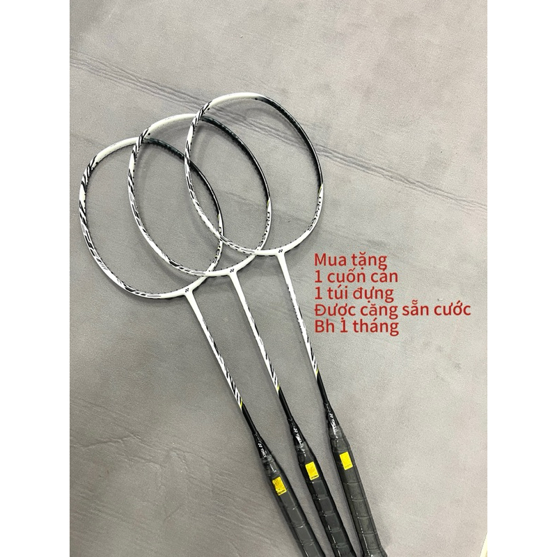 Vợt Astrox 99 pro trắng căng sẵn 11kg max 13kg mua kèm cuốn cán túi ...