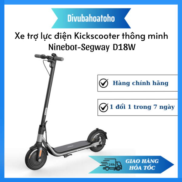 NINEBOT KICKSCOOTER D18W XE TRƯỢT ĐIỆN, TỰ CÂN BẰNG, THĂNG BẰNG HOẠT ...