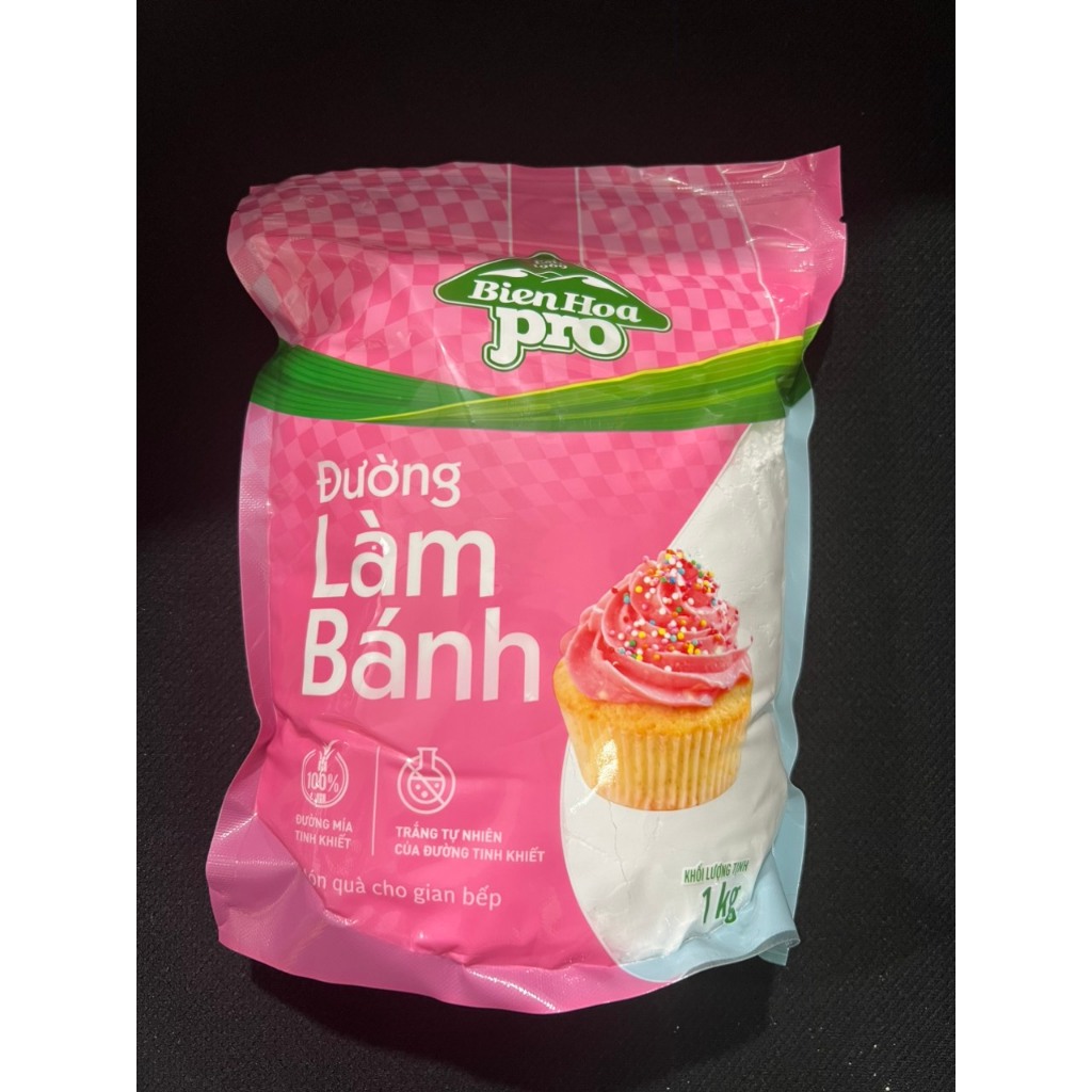 (BAO BÌ MỚI) Đường icing sugar Biên Hòa/ Đường xay mịn dùng làm bánh ...