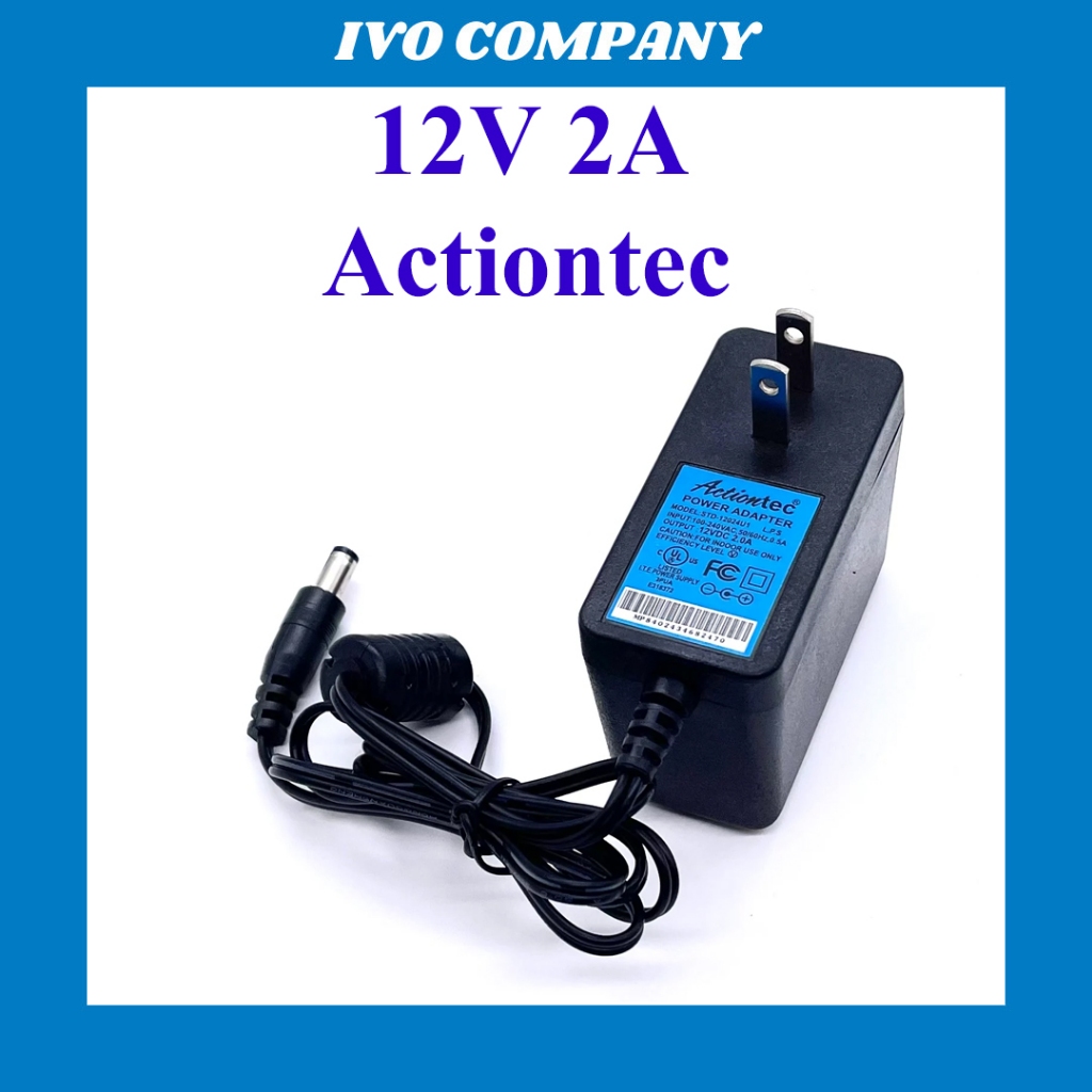 Nguồn 12V 2A Có Đèn Báo Adaptor Actiontec | Shopee Việt Nam