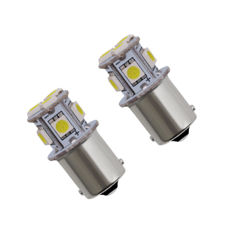 Đèn bóng LED Ánh Sáng Trắng báo Tín Hiệu 1156 S25 P21W Ba15s 8 5050 SMD ...