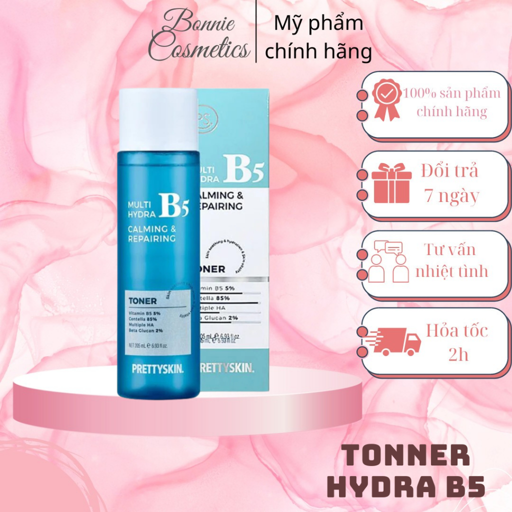 Nước hoa hồng phục hồi B5 Pretty Skin Multi Hydra B5 Calming ...